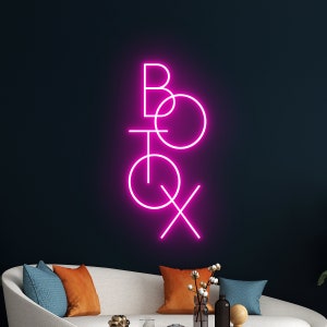 Botox Logo Neon Sign, Botox Filler Led Sign, Botox Filler Led Lights ...