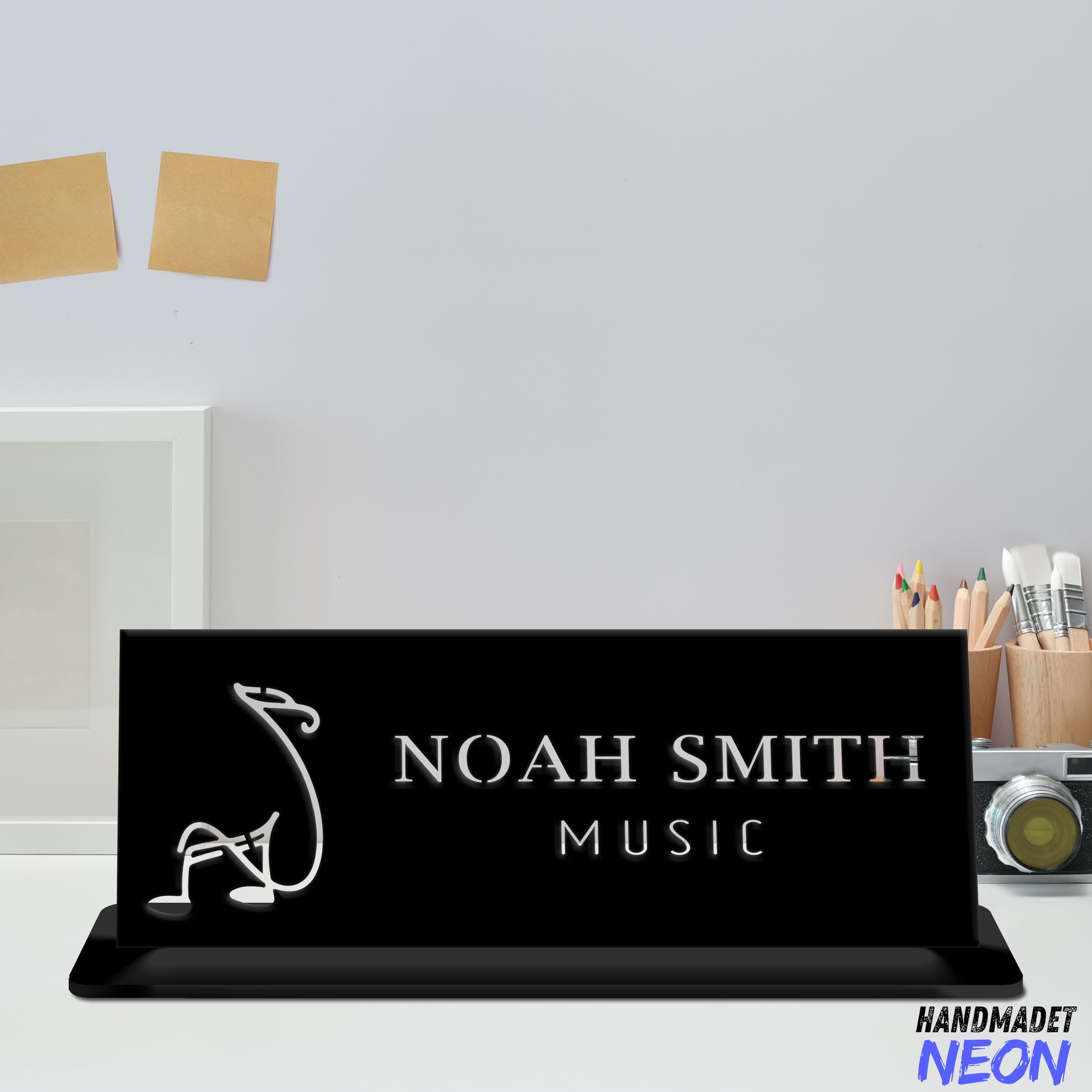 Custom Band Director Metal Name Plate, Director Name Plate Table Decor ...