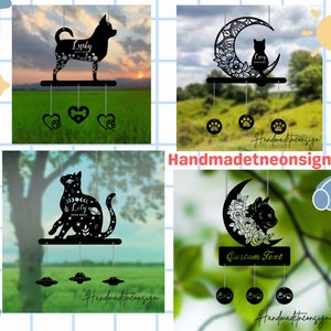 Custom Metal Bat Wind Chime, Personalized Metal Bat Garden Decor ...