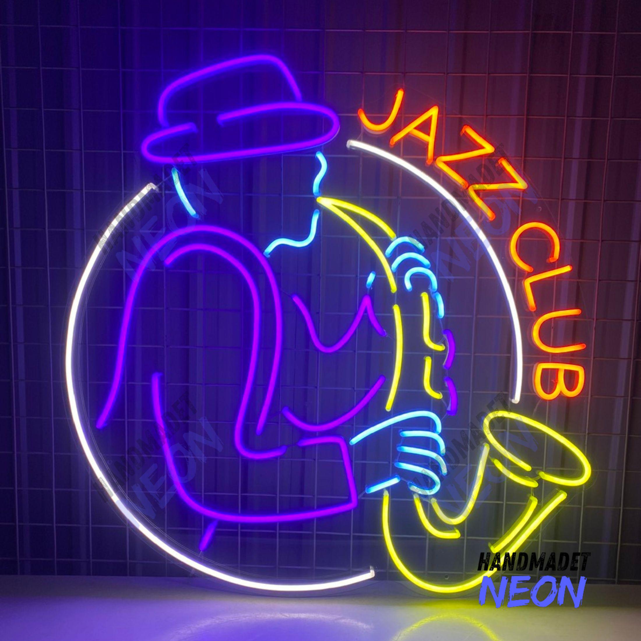 Jazz Club Led Sign, Jazz Club Led Lights, Jazz Neon Sign, Custom Neon ...