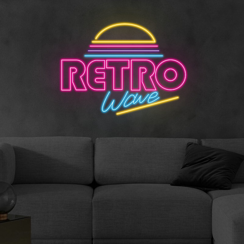 Retro Neon Sign - Etsy