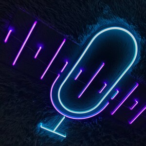 Recording Led Sign, Micro Neon Sign, Wall Decor, Music Neon Sign ...