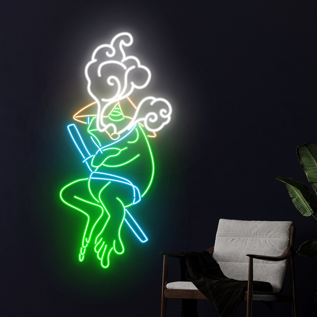 Ninja Frog Led Sign, Frog Smokes Neon Light, Smoking Frog Neon Sign ...