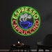 Espresso Cappuccino Neon Light, Cappuccino Led Sign, Espresso Led Light ...