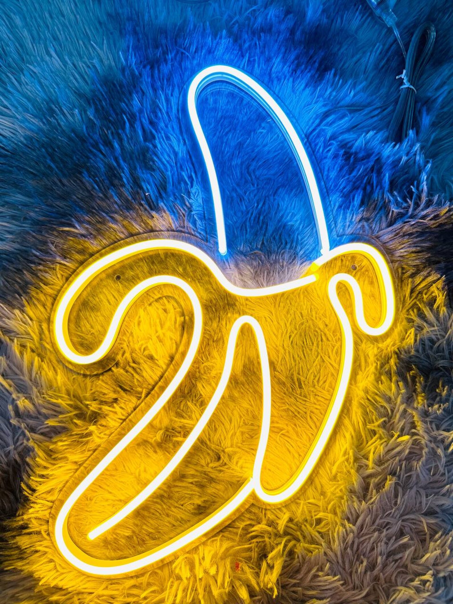 Banana Fruit Led Sign, Banana Neon Sign, Wall Decor, Banana Neon Sign ...