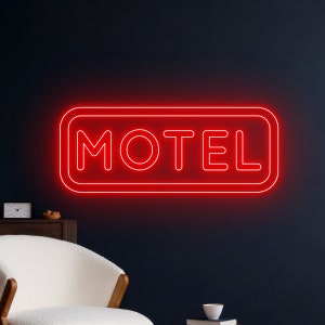 Motel Led Sign, Motel Neon Sign, Motel Led Light, Motel Neon Light ...