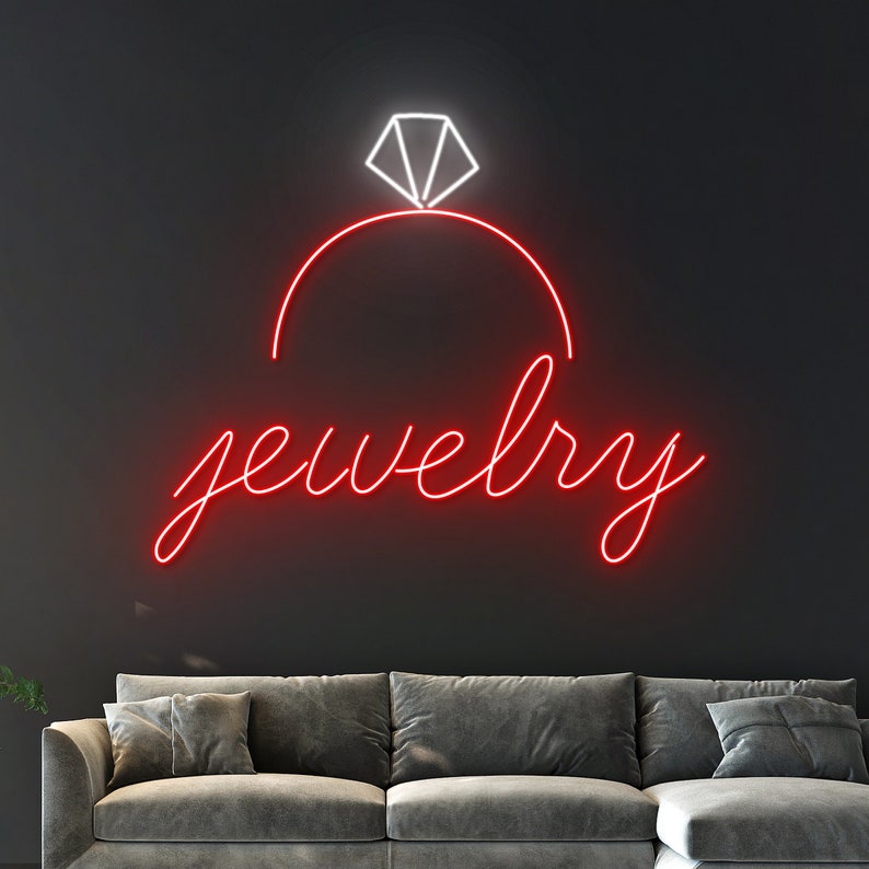 Jewelry Neon Sign, Jewelry Neon Light, Jewelry Led Sign, Jewelry Led ...