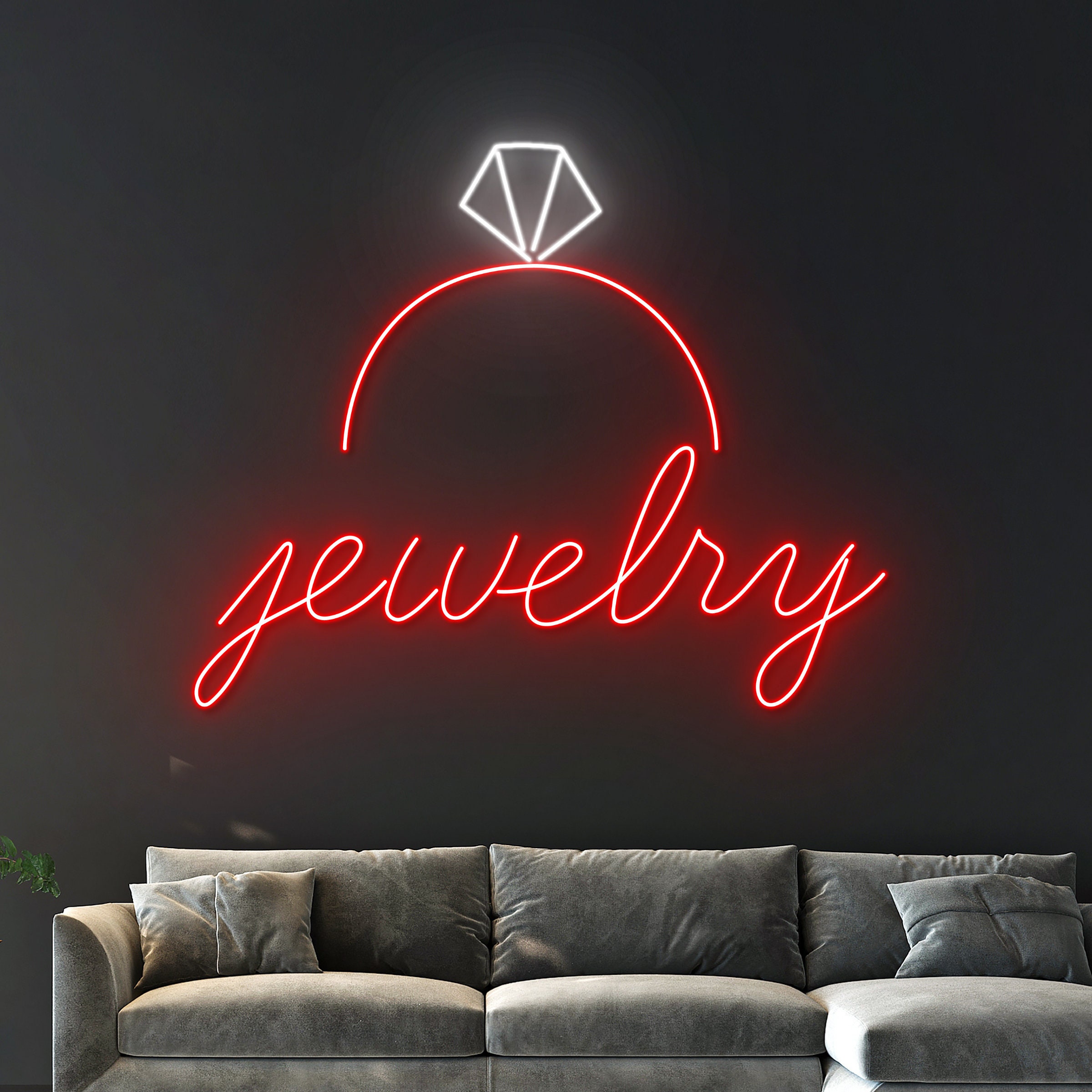 Jewelry Neon Sign, Jewelry Neon Light, Jewelry Led Sign, Jewelry Led ...