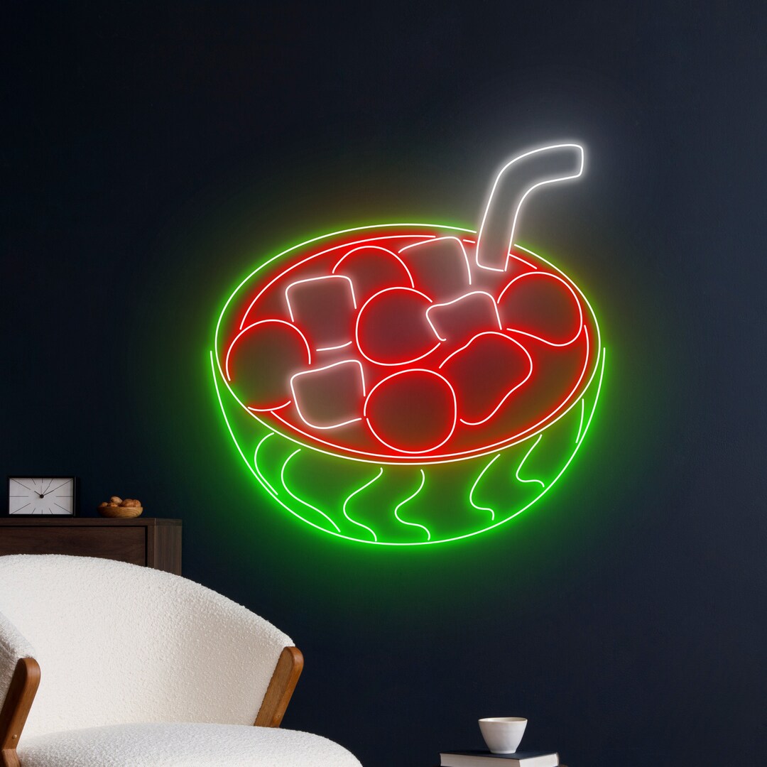 Watermelon Punch Neon Light, Watermelon Punch Led Light, Fruit Store ...