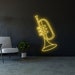 Trumpet Neon Sign, Trumpet Led Sign, Trumpet Led Lights, Custom Neon ...