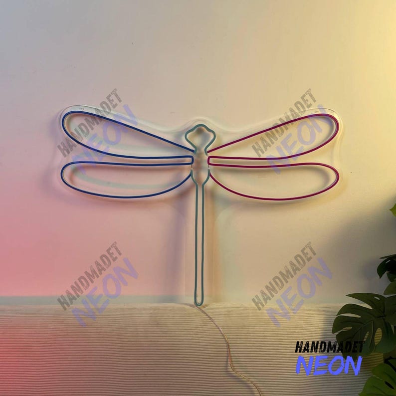 Dragonfly Neon Sign, Dragonfly Led Sign, Dragonfly Neon Light, Custom ...