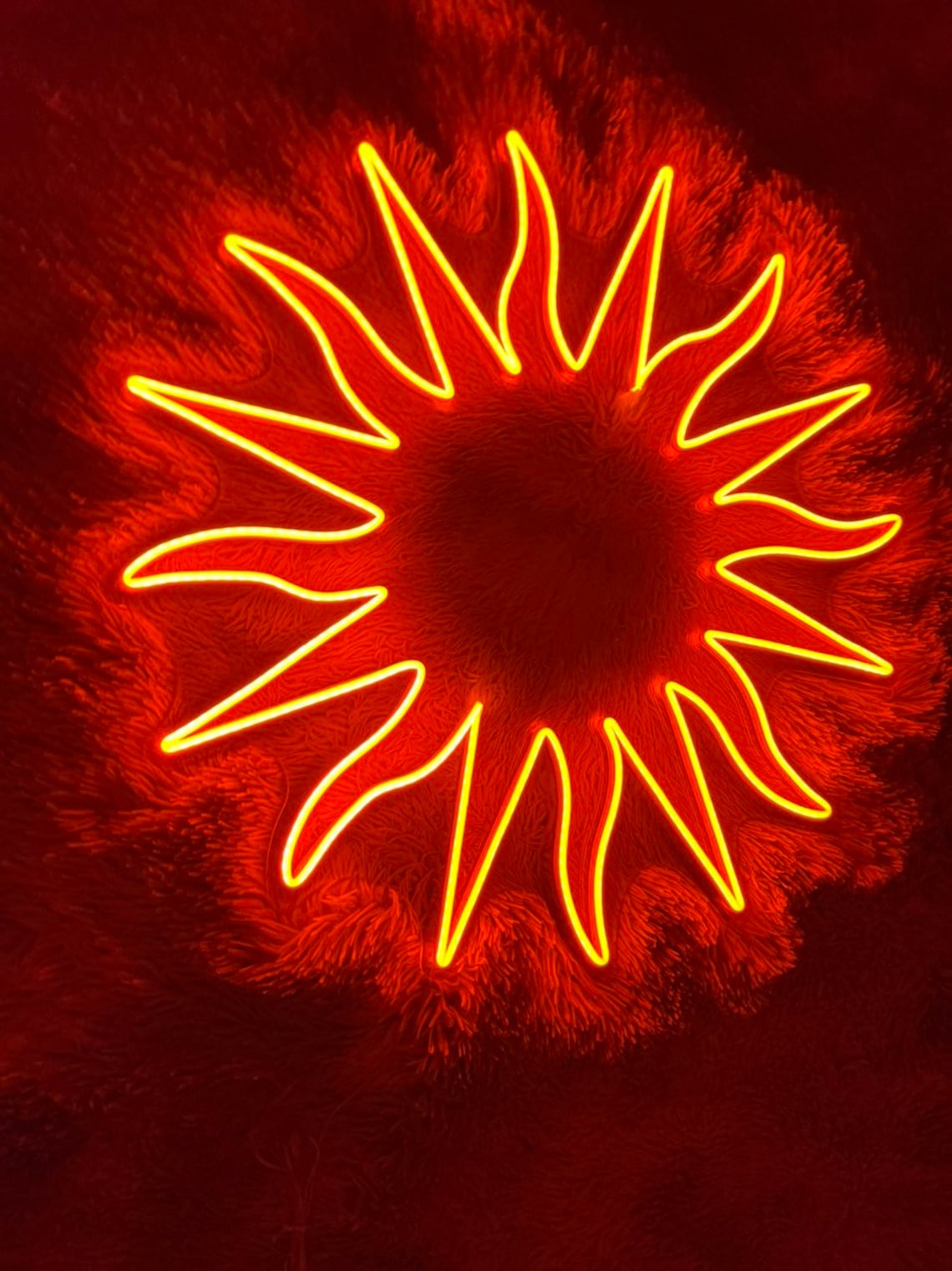 Sun Led Sign, Sun Neon Sign, Wall Decor, Sun Neon Sign, Custom Neon ...