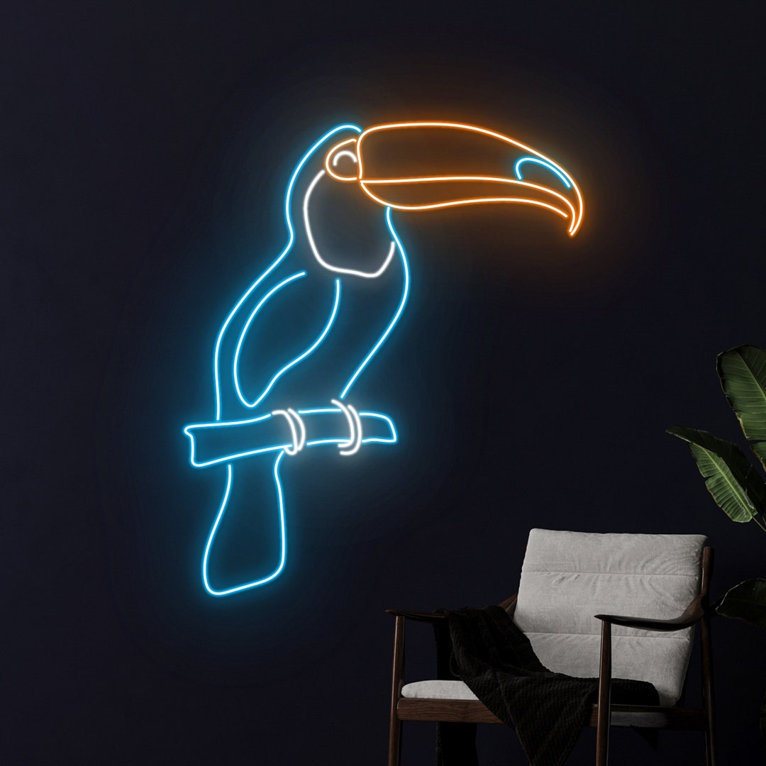 Toucan Led Sign, Toucan Bird Neon Light, Toucan Neon Sign, Bird Led ...