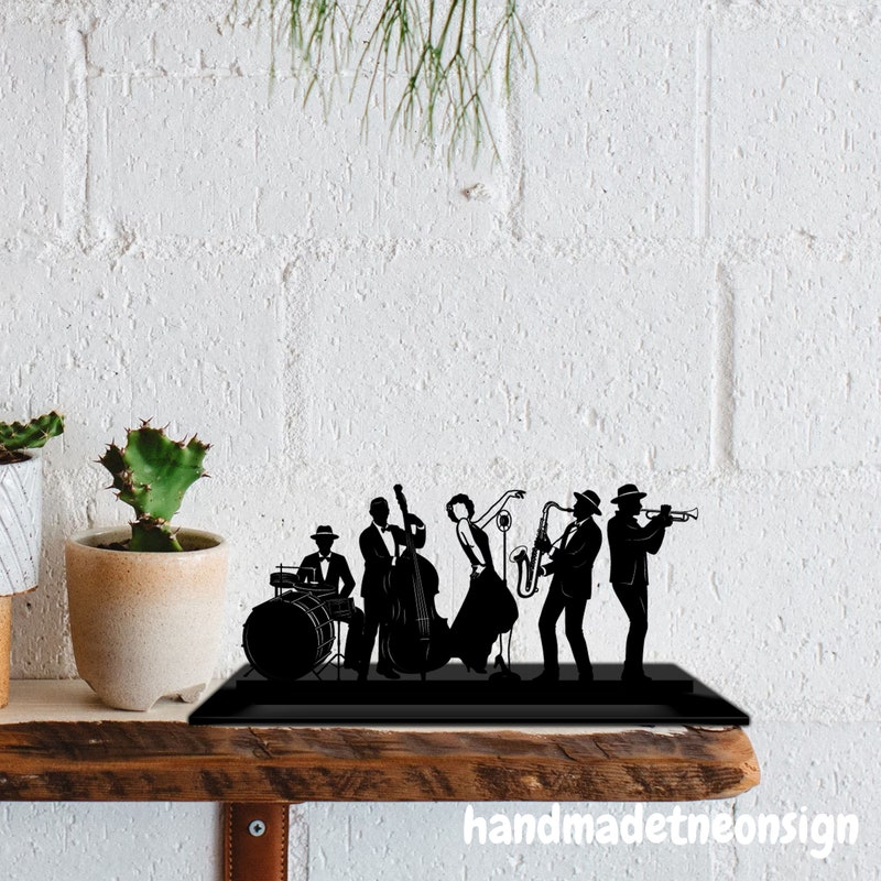 Jazz Metal Wall Art - Etsy