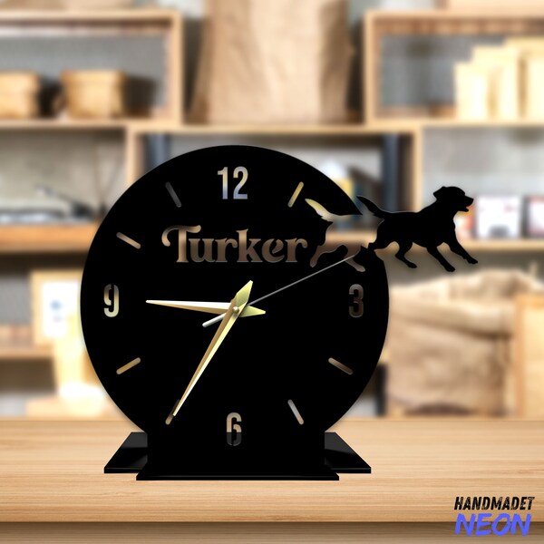 Dog Clock - Etsy