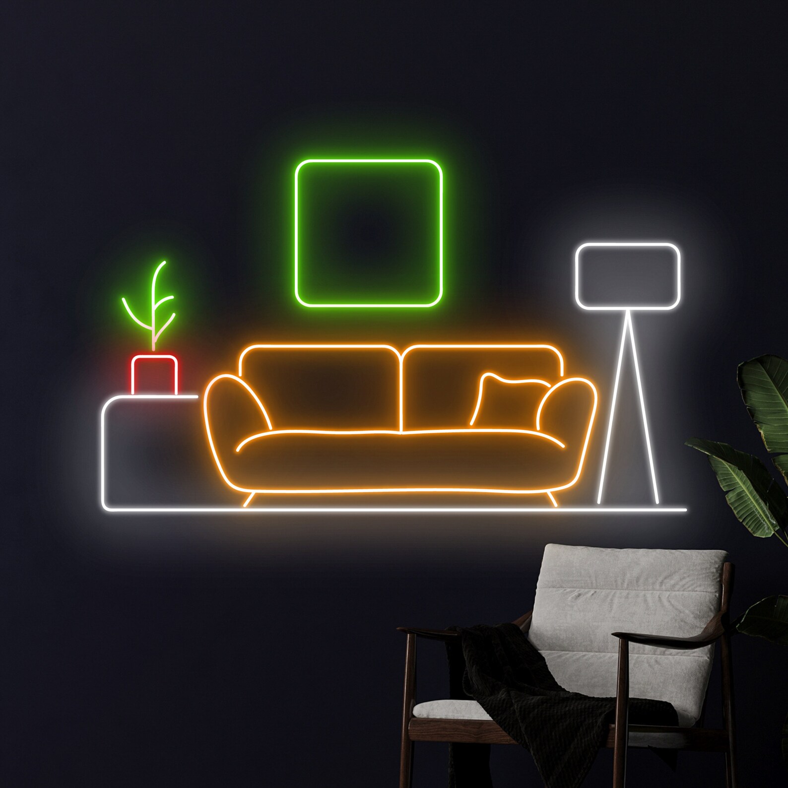 Furniture Led Sign, Furniture Neon Light, Furniture Show Room Neon Sign ...