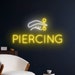 Piercing Neon Light, Piercing Spa Led Sign, Piercing Salon Led Light ...