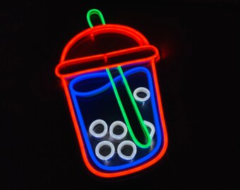 Boba Led Sign - Etsy
