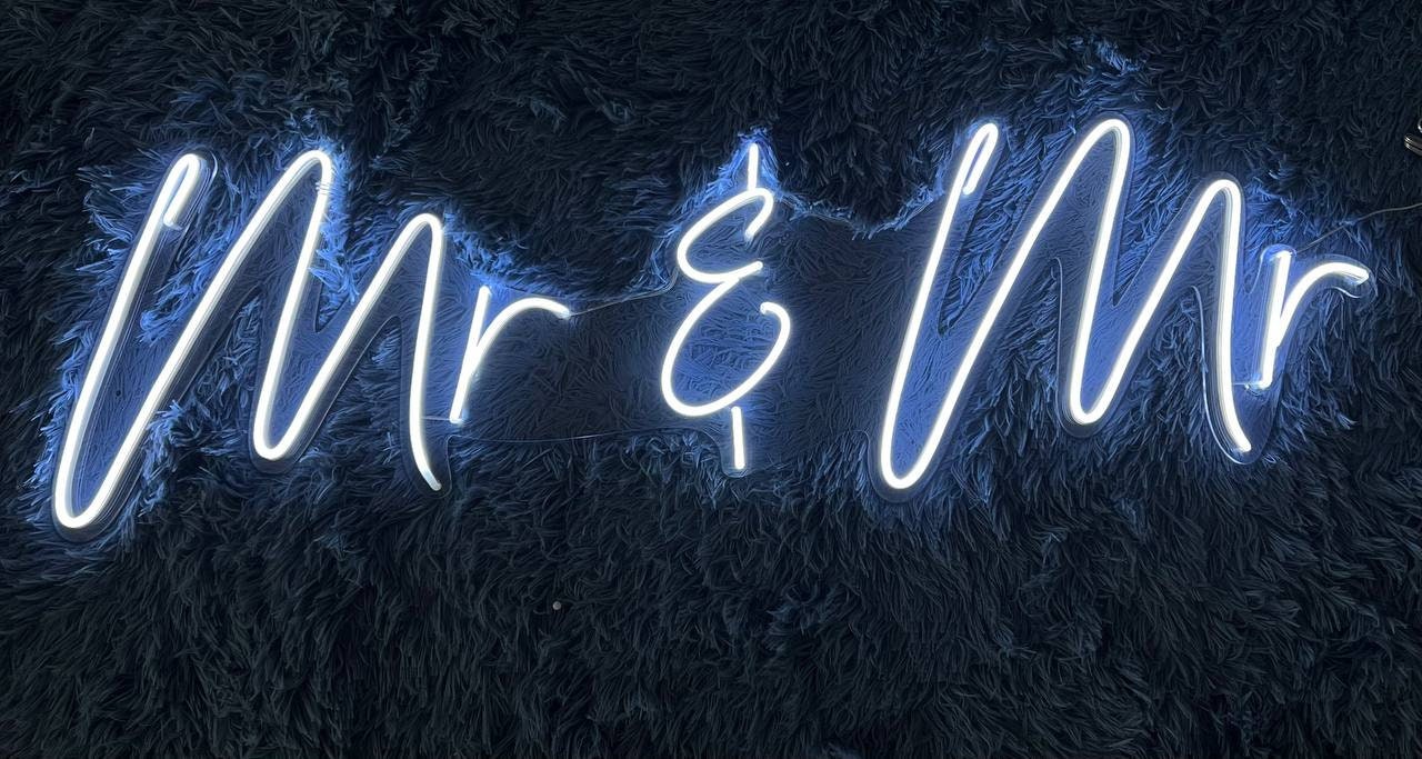 Custom Name Neon Sign Light, Neon Sign Wedding Neon Sign Wall Decor ...
