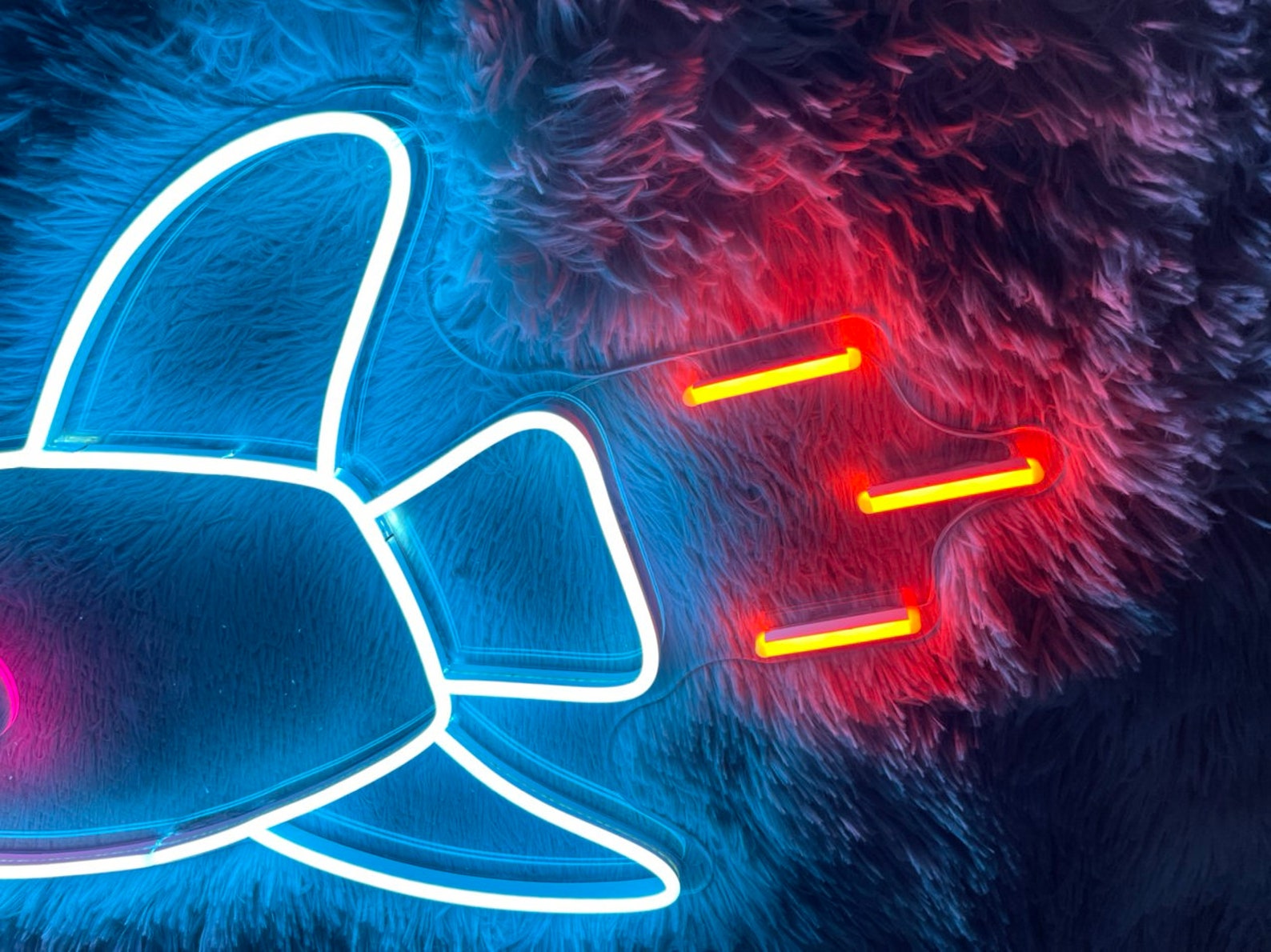 Rocket Led Sign Rocket Neon Sign Wall Decor Rocket Neon - Etsy