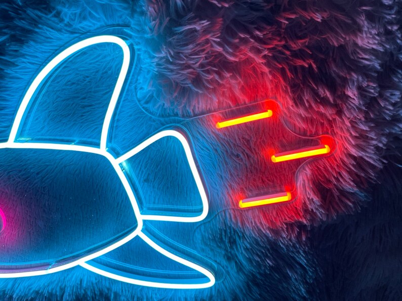 Rocket Led Sign Rocket Neon Sign Wall Decor Rocket Neon - Etsy