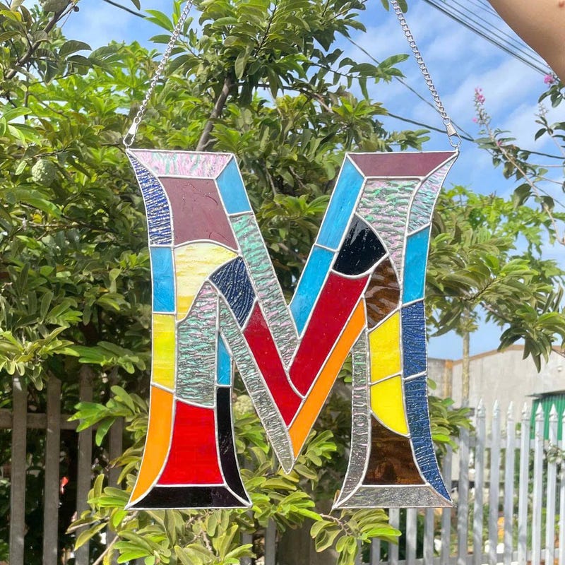 Stained Glass Letters - Etsy