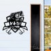 Personalized Bass Fish House Number, Fishing Home Number Metal Wall ...