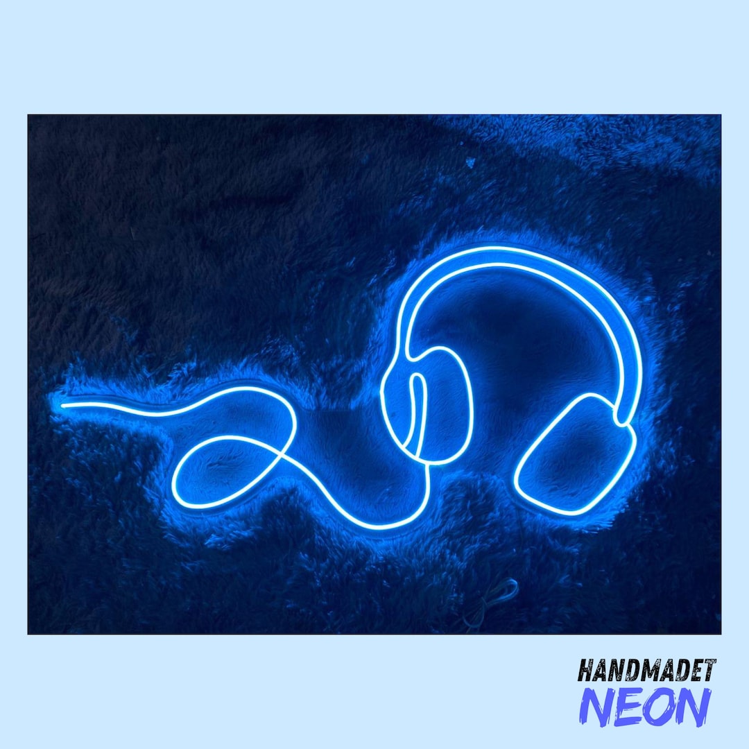 Headphone Neon Sign, Headphone Led Sign, Gamer Led Light, Headphone ... Headphone Neon Sign, Headphone Led Sign, Gamer Led Light, Headphone ...