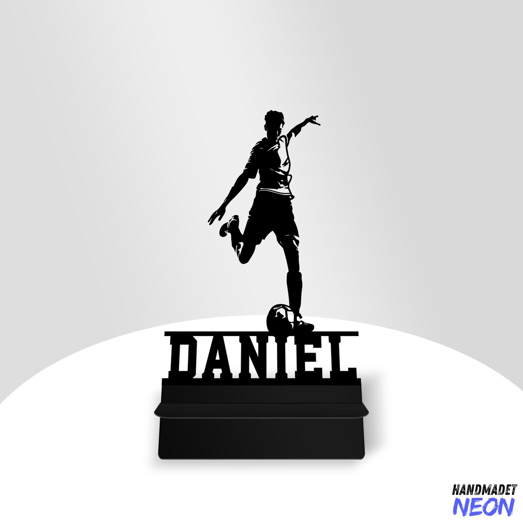 Custom Soccer Player Phone Stand Soccer Phone Holder, Sport Tablet ...