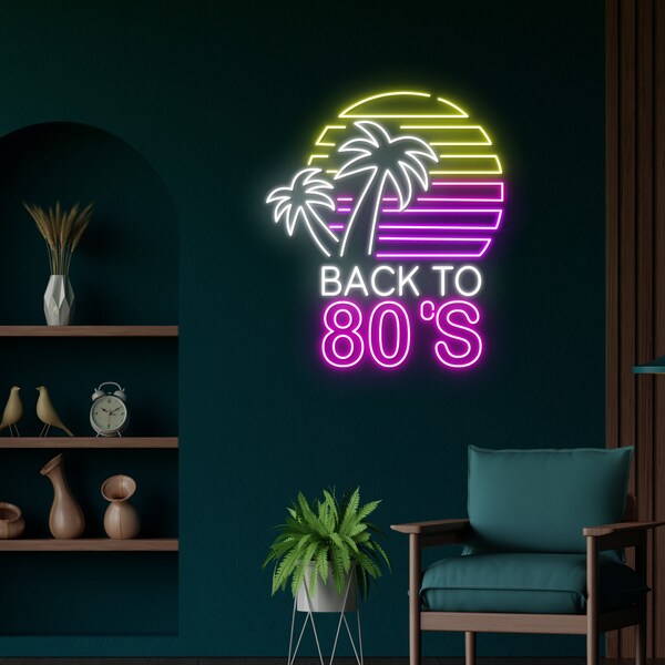 Retro Neon Sign - Etsy
