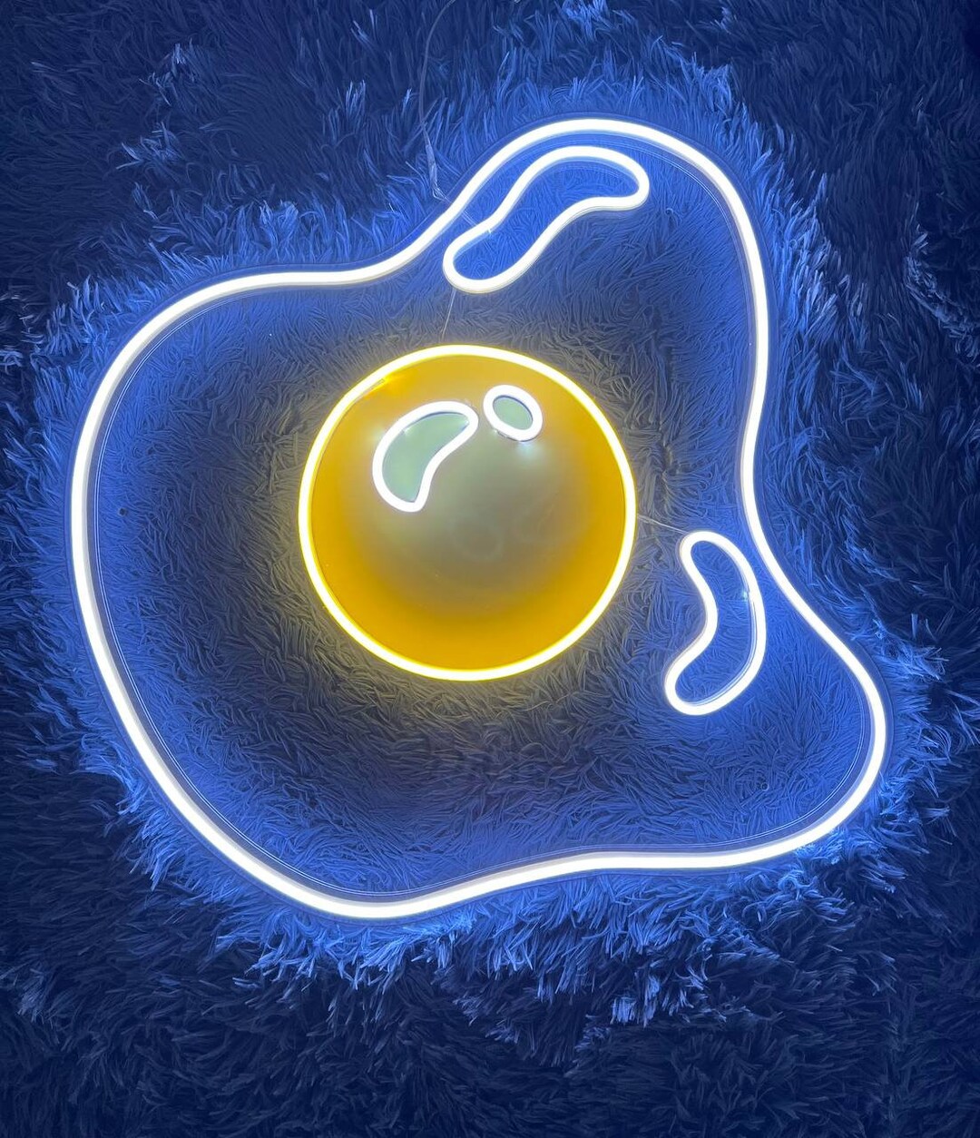 Fried Egg Neon Sign, Egg Led Sign, Fried Egg Led Sign, Custom Neon Sign ...