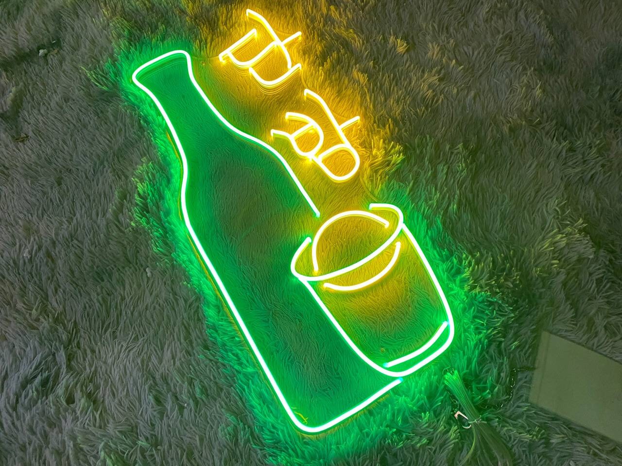 Korean Soju Neon Sign for Home Bar Decor and Gifts - Pub Beer Signs ...