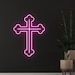 Cross Neon Light, Religion Cross Led Light, Christ Cross Neon Sign ...