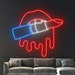 Lipstick Makeup Artist Neon Sign, Cosmetics Neon Light, Beauty Product ...