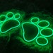 Paw Led Sign, Paw Neon Sign, Wall Decor, Paw Neon Sign, Custom Neon ...