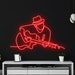 Guitarist Neon Sign, Guitar Neon Light, Music Instrument Neon Sign ...