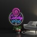 Candy Shop Neon Sign, Candy Shop Led Sign, Candy Shop Led Lights ...