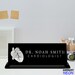 Custom Cardiologist Metal Name Plate, Doctor Name Plate Table Decor ...