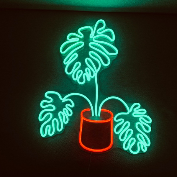 Plant Wall Neon Sign - Etsy