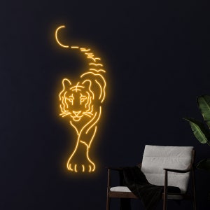 Tiger Neon Light, Tiger Led Sign, Tiger Neon Sign, Tiger Led Light ...