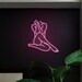BODY Custom Neon Sign, One Line Woman Body Neon Sign Bedroom ...
