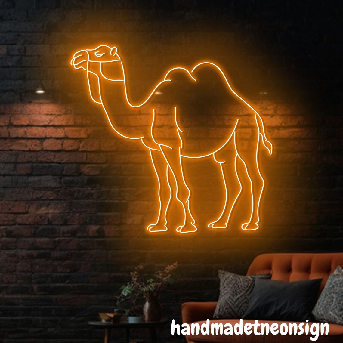 Camel Neon Sign, Camel Led Sign, Camel Neon Light, Custom Camel Led ...