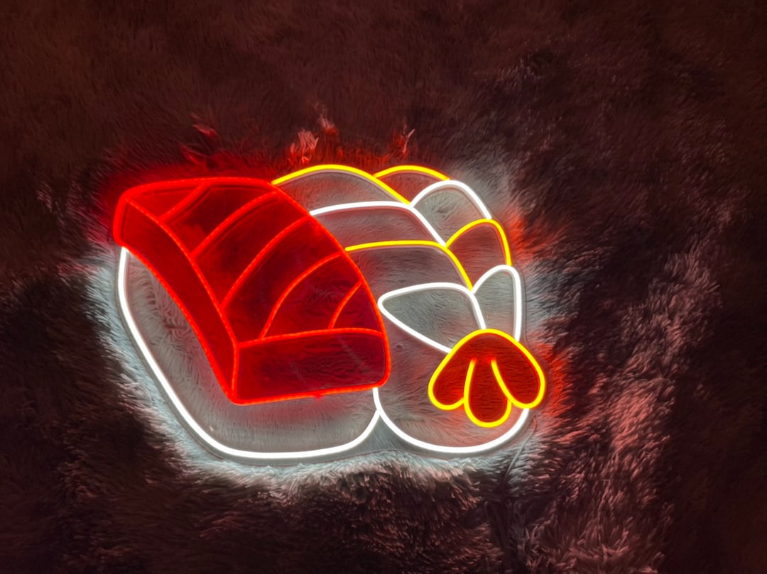 Sushi Neon Sign, Sushi Led Sign, Sushi Led Sign, Custom Neon Sign, Home ...