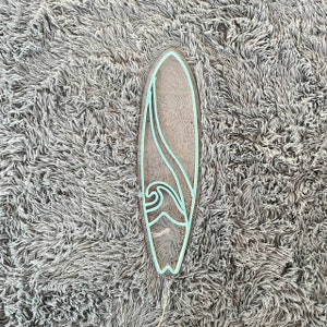 Surfboard Neon Sign, Surfing Led Light, Surf Board Light Sign, Gift for ...