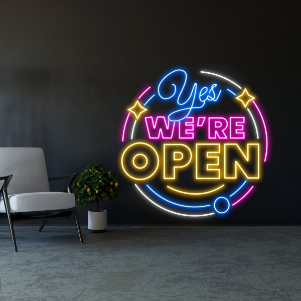 We're Open Signs - Etsy