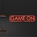 Custom Game on Neon Sign, Custom Gamer Name LED Light, Game Player Neon ...