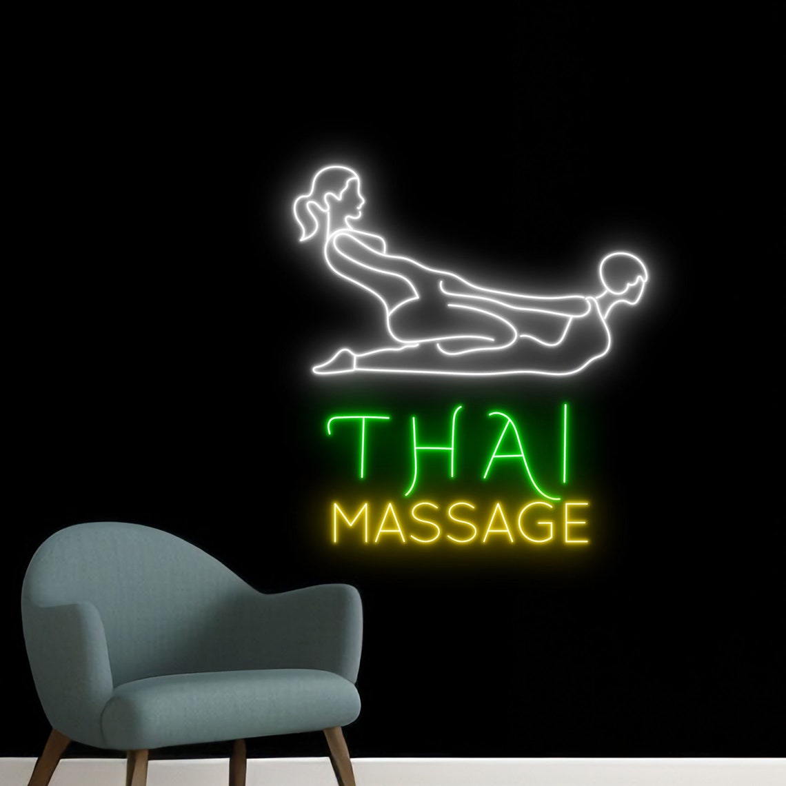 Thai Massage Neon Light, Massage Spa Neon Sign, Massage Led Lights ...