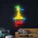 Pasta Spaghetti Neon Sign, Pasta Led Light, Italy Noddles Neon Sign ...