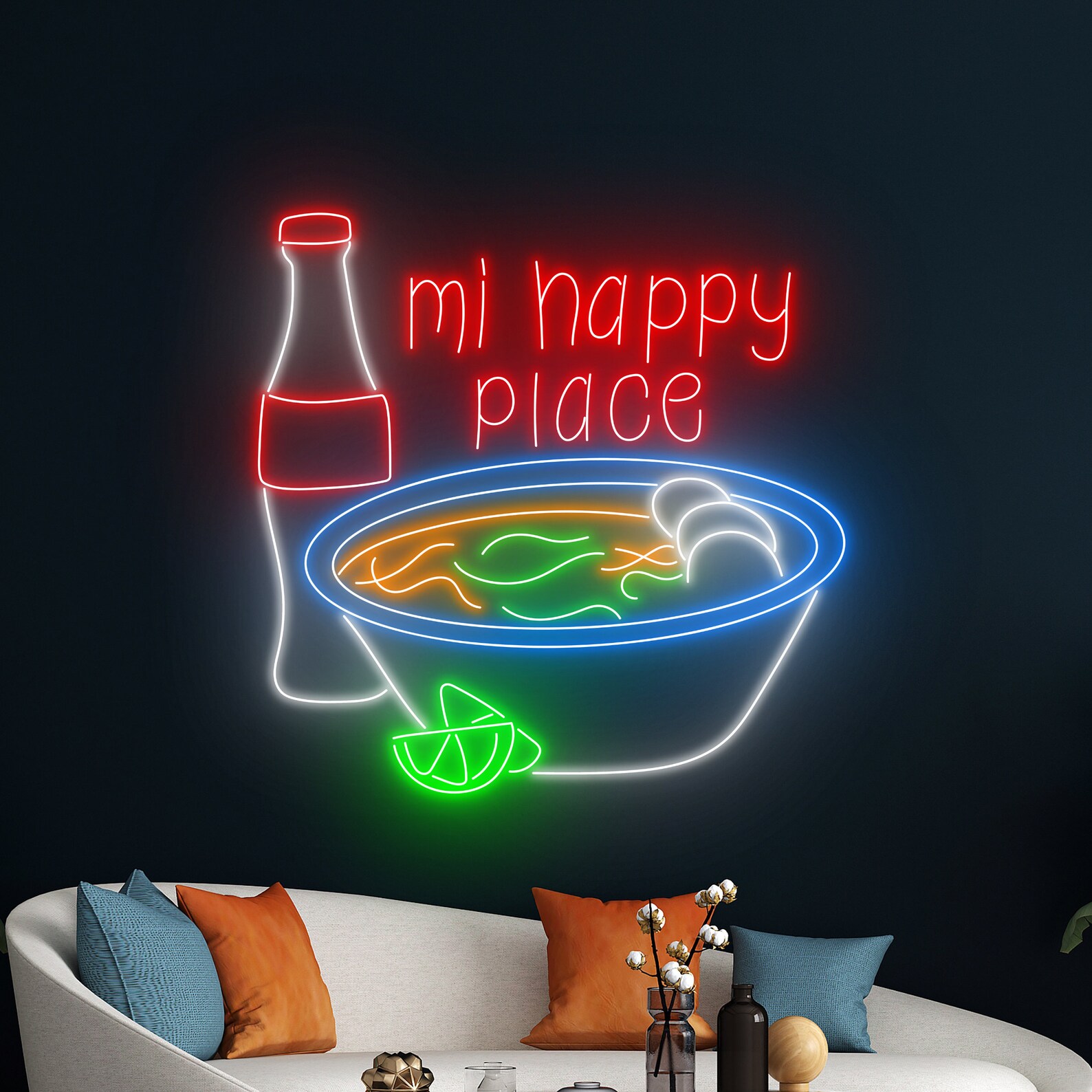 Pozole Neon Sign, Pozole Led Sign, Pozole Mexico Led Light, Mexican ...