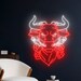 Cow Neon Sign, Cow Head Led Sign, Cow Animal Led Sign, Custom Cow Neon ...